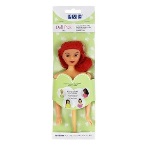 Doll Pick - 'Mia' Red Hair – Millys Merchants Distributors Ltd